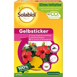 Solabiol Klebefalle Solabiol Gelbsticker 10 Stück Insektenabwehr Spezialleim ohne Insektiz