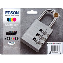 Epson 4 Epson Druckerpatronen Tinte 35 T3586 BK / C / M / Y Multipack Tintenpatrone