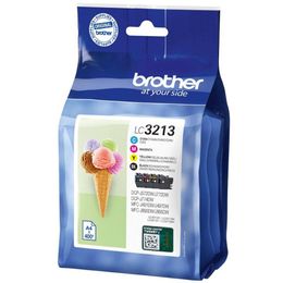 Brother 4 Brother Druckerpatronen Tinte LC-3213 BK / C / M / Y Multipack Tintenpatrone