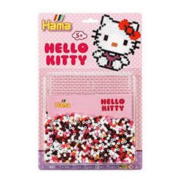 Hama Perlen Bügelperlen Hama Bügelperlen Hello Kitty 4000 Bügelperlen mit 2x Stiftplatten