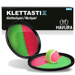 MAVURA Spielzeug-Gartenset KLETTASTIX Klettballspiel Wurfspiel Ballspiel Garten