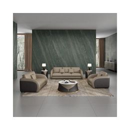 JVmoebel Wohnzimmer-Set, Sofagarnitur 3 2 1 Sitzer Set Design Sofa Polster Couchen Couch