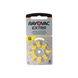 Rayovac Rayovac HA10 PR70 Hörgeräte Batterien Extra Advanced 8er Sparpack 6 + Batterie