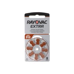 Rayovac Rayovac HA312 PR41 Hörgeräte Batterien Extra Advanced 8er Sparpack 6 Batterie