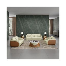 JVmoebel Wohnzimmer-Set, Sofagarnitur 3 2 1 Sitzer Set Design Sofa Polster Couchen Couch