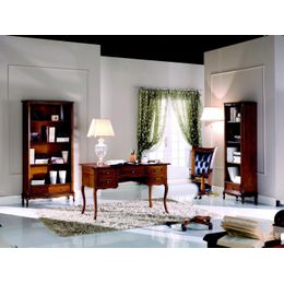 JVmoebel Schreibtisch Italienische Klassisches Holz Möbel Luxus Schreibtisch Büromöbel Stil Barock