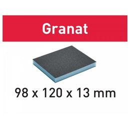 FESTOOL Schleifschwamm Schleifschwamm 98x120x13 800 GR/6 Granat (201507)