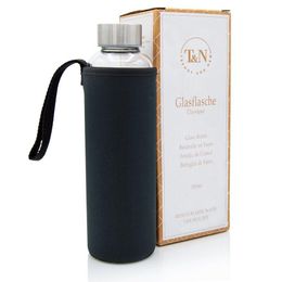 TRENDY AND NEW Trinkflasche T&N Glasflasche Classique 550ml