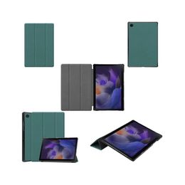 Wigento Tablet-Hülle Für Samsung Galaxy Tab A8 2021 X205 X200 Tablet Tasche 3 folt Wake UP Smart Cover Etuis Schutz Case