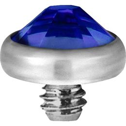 Karisma Piercing-Set Micro Aufsatz Dermal Anchor Piercing G23 Kristall Stein