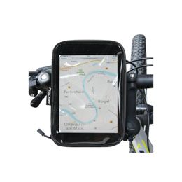 FISCHER BIKE FISCHER Fahrrad Tablet-Tasche Lenker-Halterung Fahrrad Tablet-Halterung
