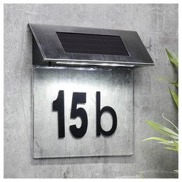 Haushalt-International Haushalt International Hausnummer Solar Hausnummerschild