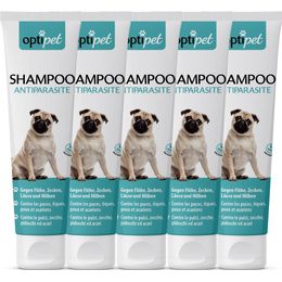 OptiPet Tiershampoo Floh Shampoo Hunde Shampoo Parasitenabwehr