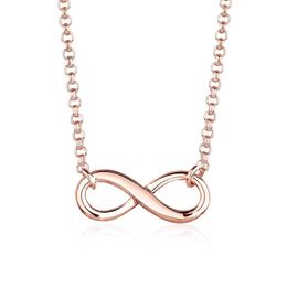 Elli Choker Choker Infinity Symbol Unendlichkeit 925 Silber