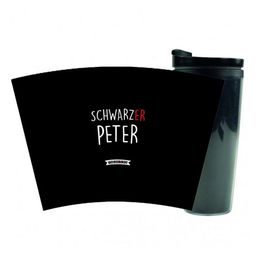 United Labels® Coffee-to-go-Becher Schwarzer Peter