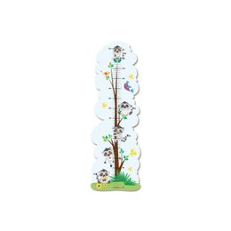 Kreative Feder Messlatte „Lemuren Baum“ für Kinder