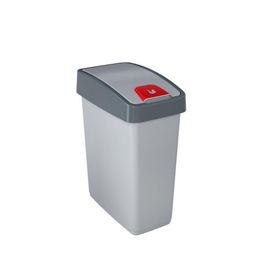 Mülleimer KEEEPER Premium Abfallbehälter mit Flip-Deckel