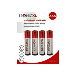 TronicXL Akkus AAA Akku für Telefon Telekom Sinus 406 502 502i 503 503i 605 606 Batterie