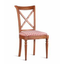 JVmoebel Stuhl, Klassische Stuhl Lehnstuhl Luxus Polster Sessel Esszimmer Stoff