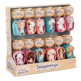 Nici Plüschfigur Nici 48830 Sortiment Schlüsselanhänger Sleeping Pets 8cm