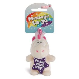 Nici Plüschfigur Nici 42721 Einhorn Theodor Du bist einzigartig 8cm mit Loop