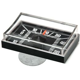 HR Autocomfort Raumthermometer Historisches Thermometer Auto Zusatz Thermometer aus 1969 mit Halterung