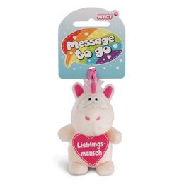 Nici Plüschfigur Nici 42723 Einhorn Theodor Lieblingsmensch 8cm mit Loop