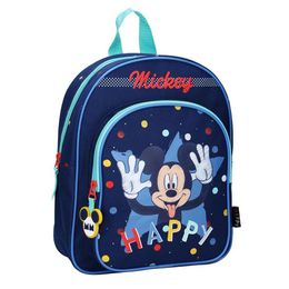 Disney Mickey Mouse Kinderrucksack Kinder Rucksack Happy 31 x 25 x 9 cm Micky Maus Mickey Mouse