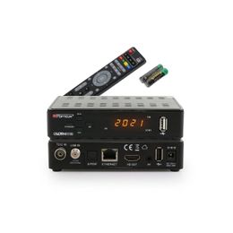 RED OPTICUM Sloth Combo Plus Mini Full HD SAT-Receiver (DVB-C DVB-T2 & DVB-S2 Receiver mit Aufnahmefunktion
