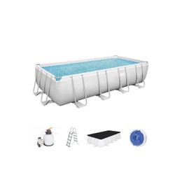 Bestway Framepool Bestway Power Steel Frame Pool Set 549 x 274 + Sandfilter 56466