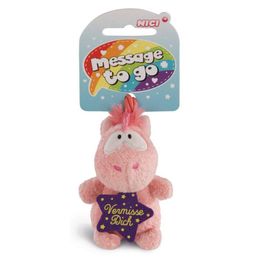 Nici Plüschfigur Nici 42732 Einhorn Merry Heart Vermisse Dich 8cm mit Loop