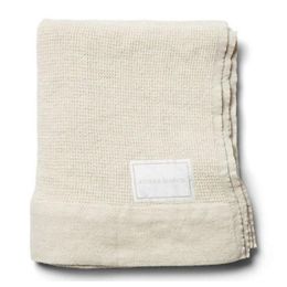 Rivièra Maison Wohndecke Tagesdecke Plaid Pergamon Throw Beige (170x130cm)