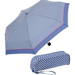 Doppler® Taschenregenschirm Damenschirm in kleiner Tasche mit Reißverschluss