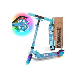 Apollo Cityroller LED City Scooter für Kinder Moonracer 125 mm Tretroller