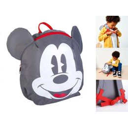 Disney Mickey Mouse Rucksack Mickey mouse Kinderrucksack Mickey Mouse Grau 9 x 20 x 25 cm