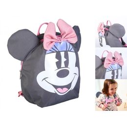 Disney Minnie Mouse Rucksack Minnie mouse Kinderrucksack Minnie Mouse Grau 9 x 20 x 25 cm