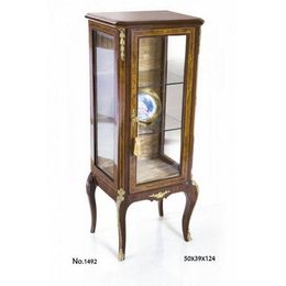 Casa Padrino Vitrine Barock Vitrine 50 x 39 x H. 124 cm