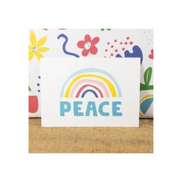 Bow & Hummingbird Postkarte Postkarte Peace