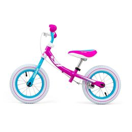 LeNoSa Laufrad 2in1 Balance Bike • Drehbarer Stahl-Rahmen • Handbremse• 12 Zoll
