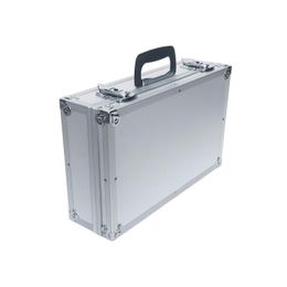 ECI Tools Werkzeugkoffer Aluminium Koffer Silber Würfelschaum LxBxH 400 x