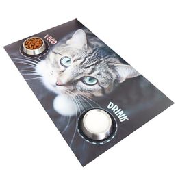 Pets Club Futternapf Napfunterlage Proper für Katzen und Hunde 49 x 79 cm pflegeleicht