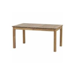 siena GARDEN Gartentisch Falun Dining Tisch 150x90x74 cm Gestell und Tischplatte Akazienholz na
