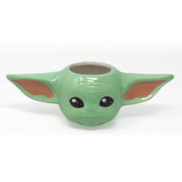 Star Wars Cappuccinotasse The Mandalorian 3D Tasse Yoda Baby