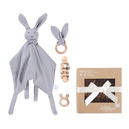 Lililove Geschenkset Neugeborenen-Geschenkset Kuschel- Bunny Box