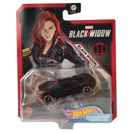 Mattel® Spielzeug-Rennwagen Mattel GMH98 Hot Wheels Character Cars Black Widow