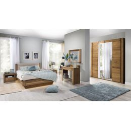 Stylefy Schlafzimmer-Set Vittorio II Massivholz Eiche Rustikal