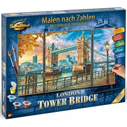 Schipper Malen nach Zahlen Master Triptychon 50x80cm The Tower Bridge in London 609260752