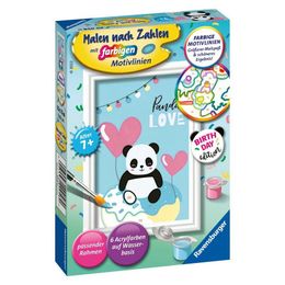 Ravensburger Malen nach Zahlen Classic Serie F Birthday Edition Panda Love 20058