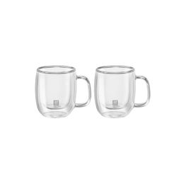 Zwilling Espressoglas Zwilling Sorrento Plus 2-tlg. Espresso-Set mit Henkel