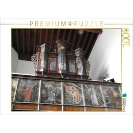 Calvendo Puzzle Calvendo Puzzle Orgel der bekannten Felsenkirche in Idar-Oberstein 1000 Teile Lege-Größe 64 x 48 cm Foto-Puzzle Bild von Bettina Vier